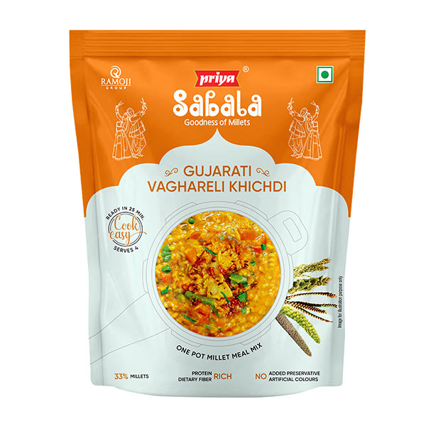 Gujarati Vaghareli Millet Khichdi - Authentic Sabala Millets