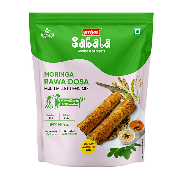 Moringa Rawa Dosa Mix - High Protein, Millet-based Dosa