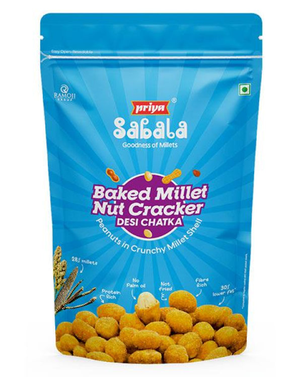 Millet Nut Crackers - Healthy, Crunchy & Nutritious Snack | Sabala ...