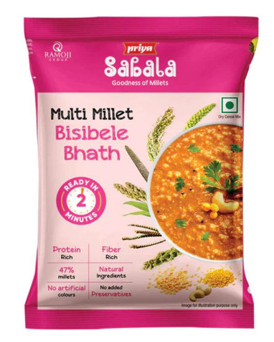 Multi Millet Bisibele Bhath - Nutritious, Quick & Traditional South ...
