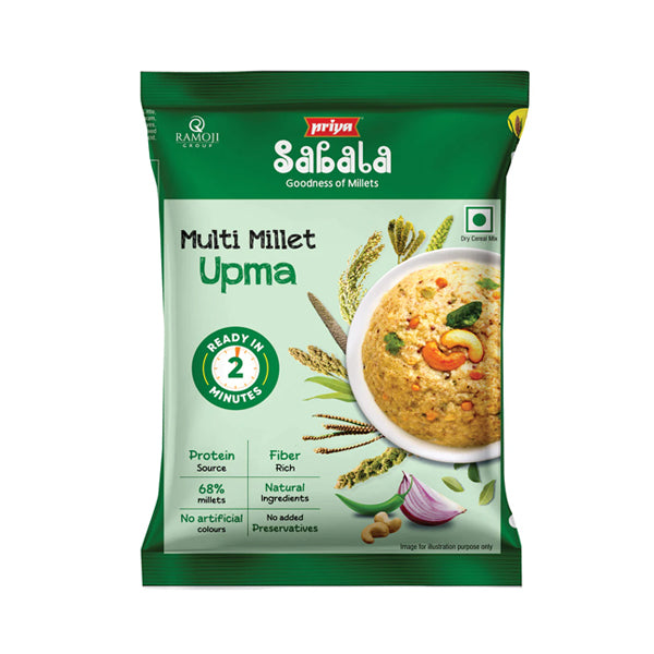 Ready to Eat Millet Upma - High Protein & Fiber Breakfast