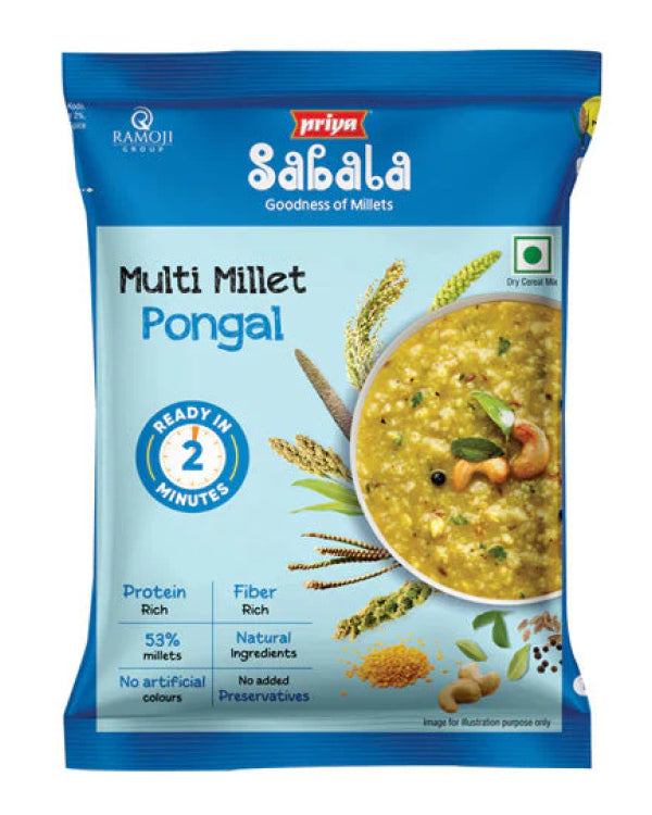 Multi Millet Pongal | Healthy South Indian Breakfast | 60g – Sabala Millets